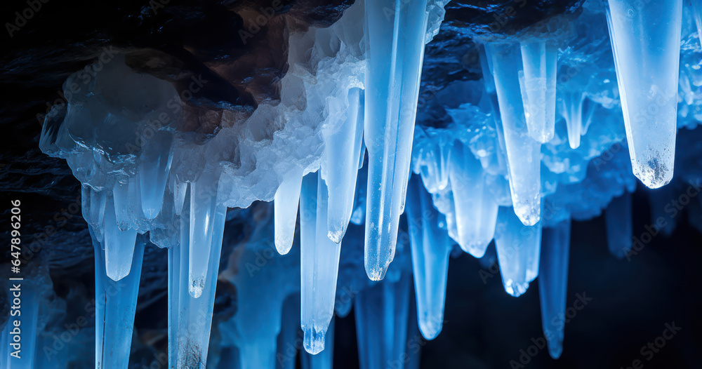 Stalactites and stalagmites, capturing the beauty of geological ...