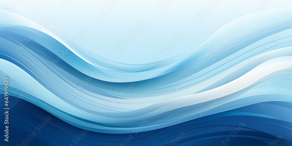 blue white abstract background waves mana flowing young whitespace ...