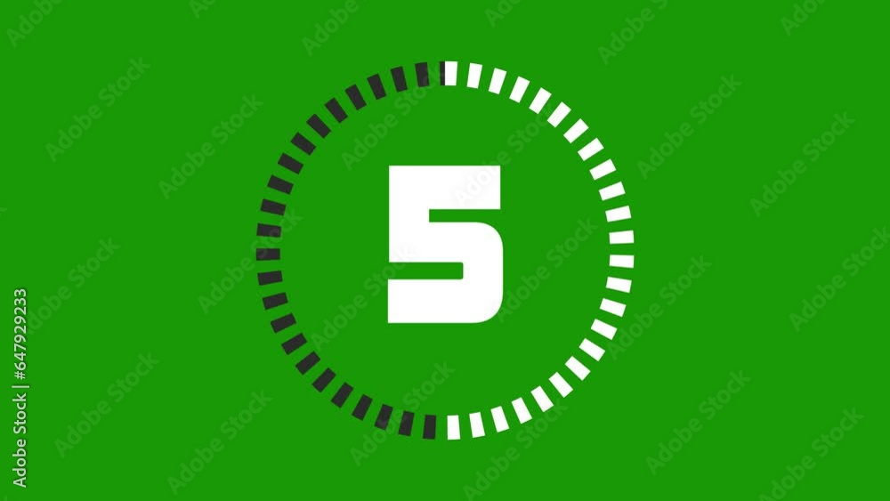 Vidéo Stock 10 seconds countdown timer, countdown timer 10 second, 10 second animation from 10 ...