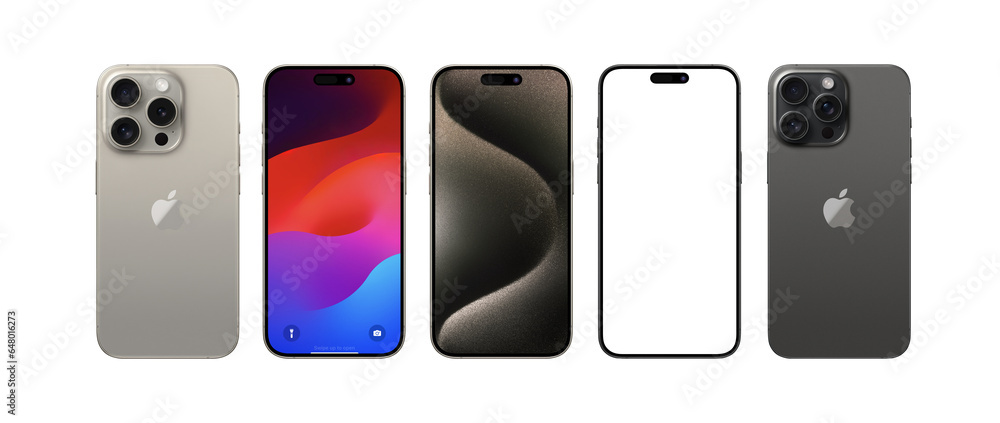 Antalya, Turkey - September 14, 2023: Newly released Natural Titanium ...