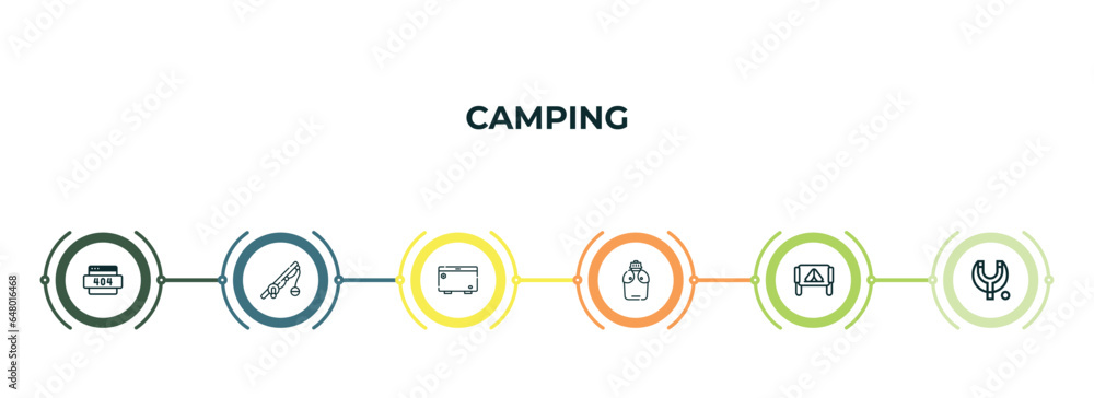 jockey, fishing, freezer, water, map, slingshot outline icons ...