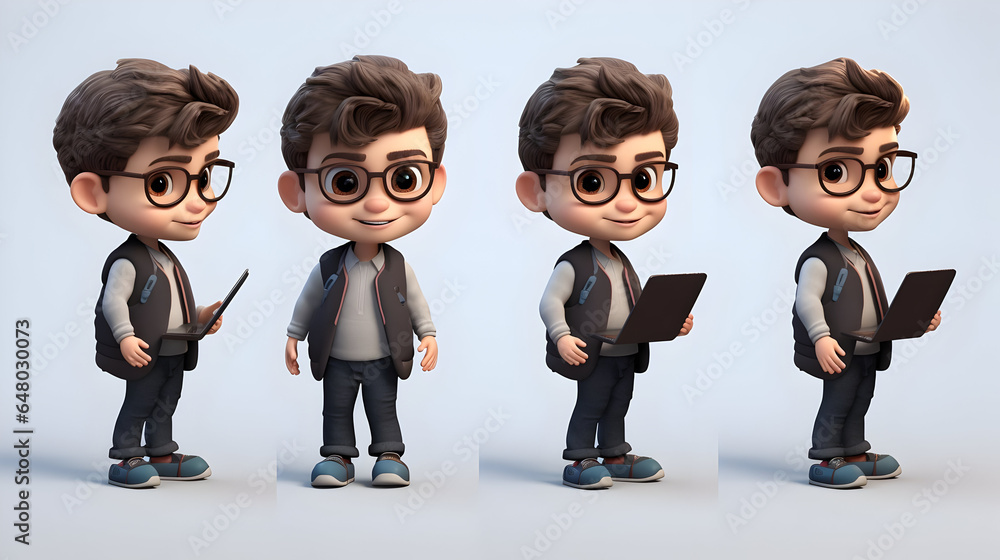 cartoon boy character, cartoon characters, children illustration ...