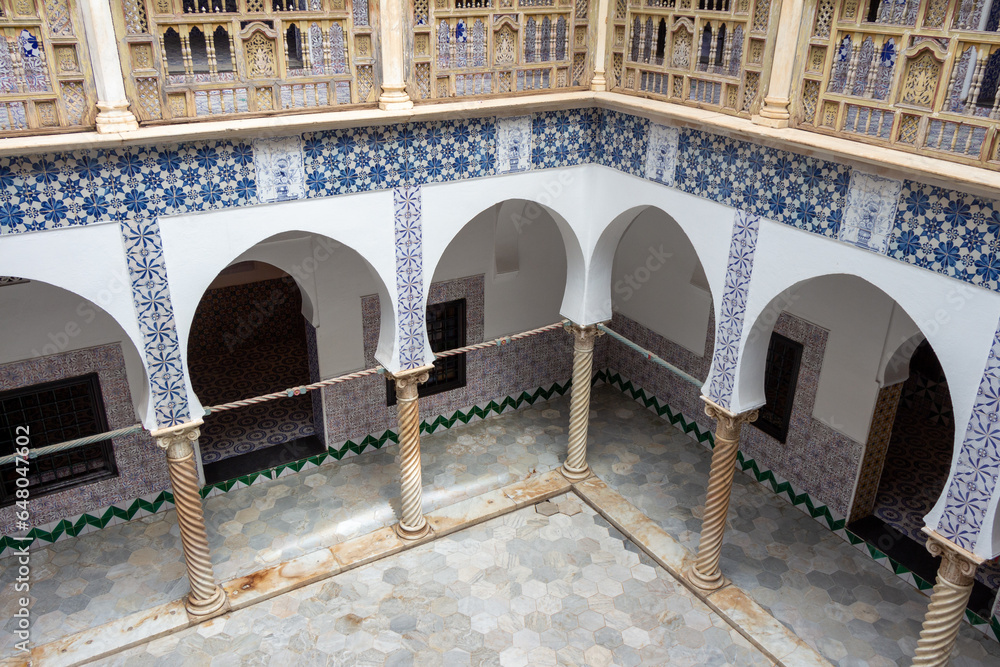 Interior of the Palais des Rais, known as Bastion 23. Historical ...