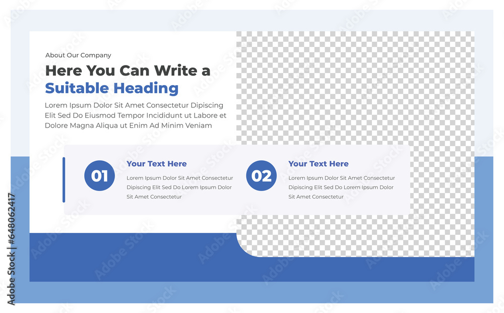 Business presentation cover page or front page design Stock Vector ...