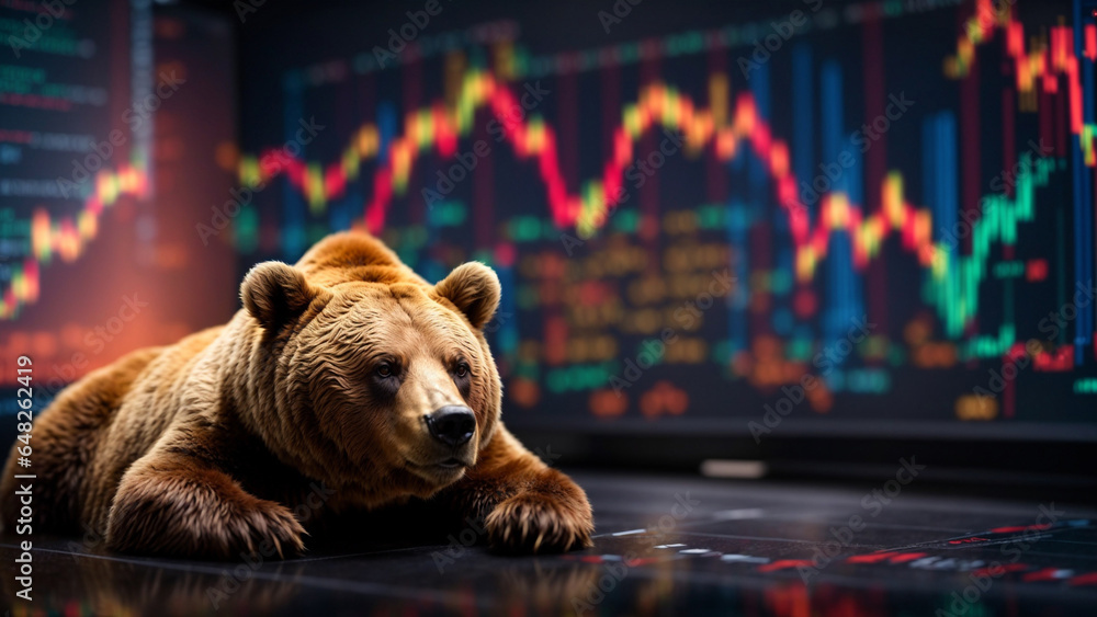 Bear bearish divergence in Stock market and Crypto currency, Bear ...