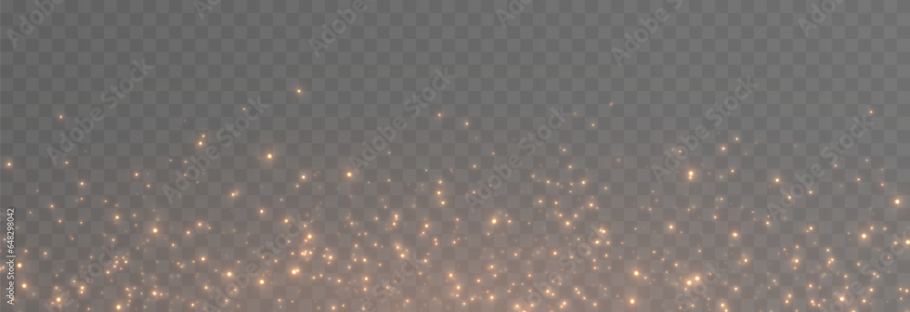 Vector sparkling sparkles. Light effect png. Sparkling dust png ...