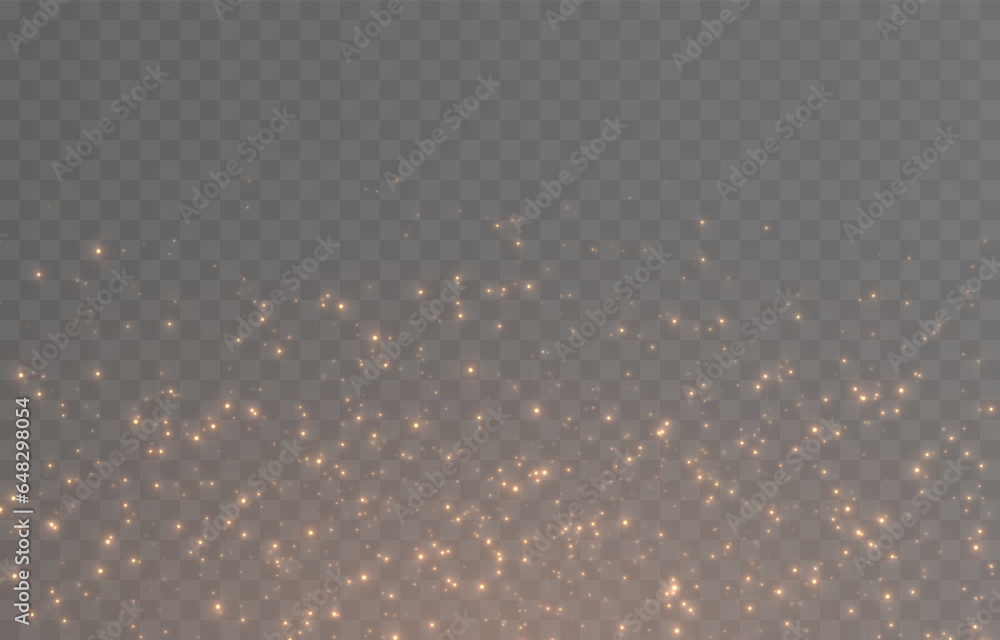 Vector sparkling sparkles. Light effect png. Sparkling dust png ...