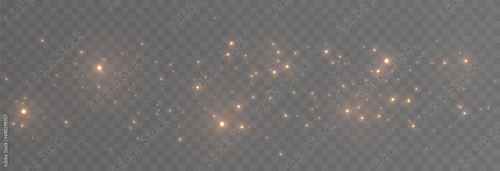 Vector sparkling sparkles. Light effect png. Sparkling dust png ...