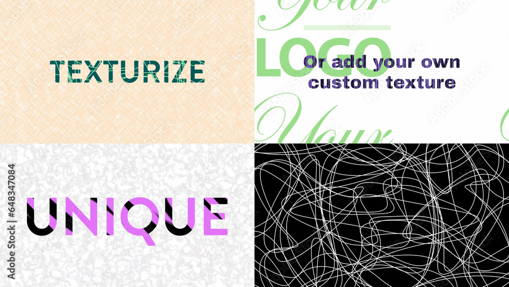 Text Textures Template Stock Template | Adobe Stock