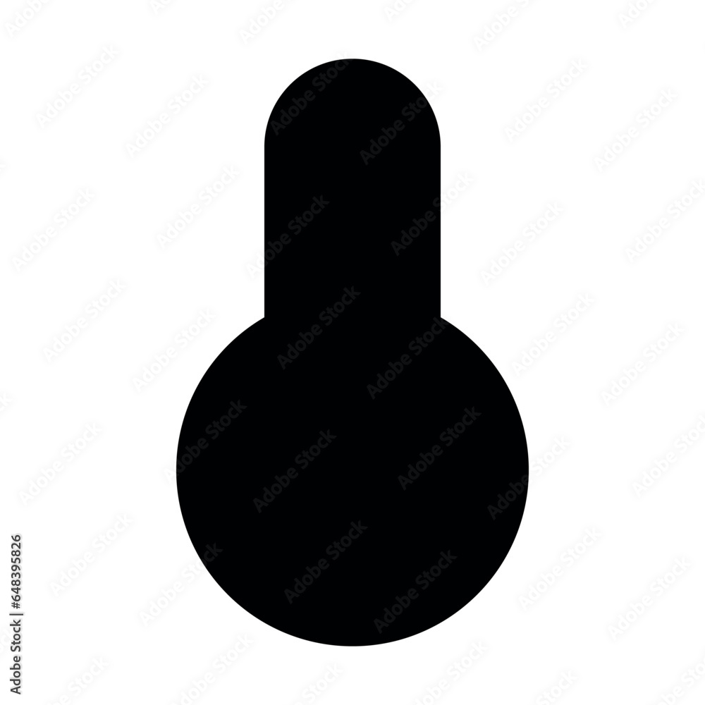 Full temperature icon, Temperature symbol, Thermometer illustration ...