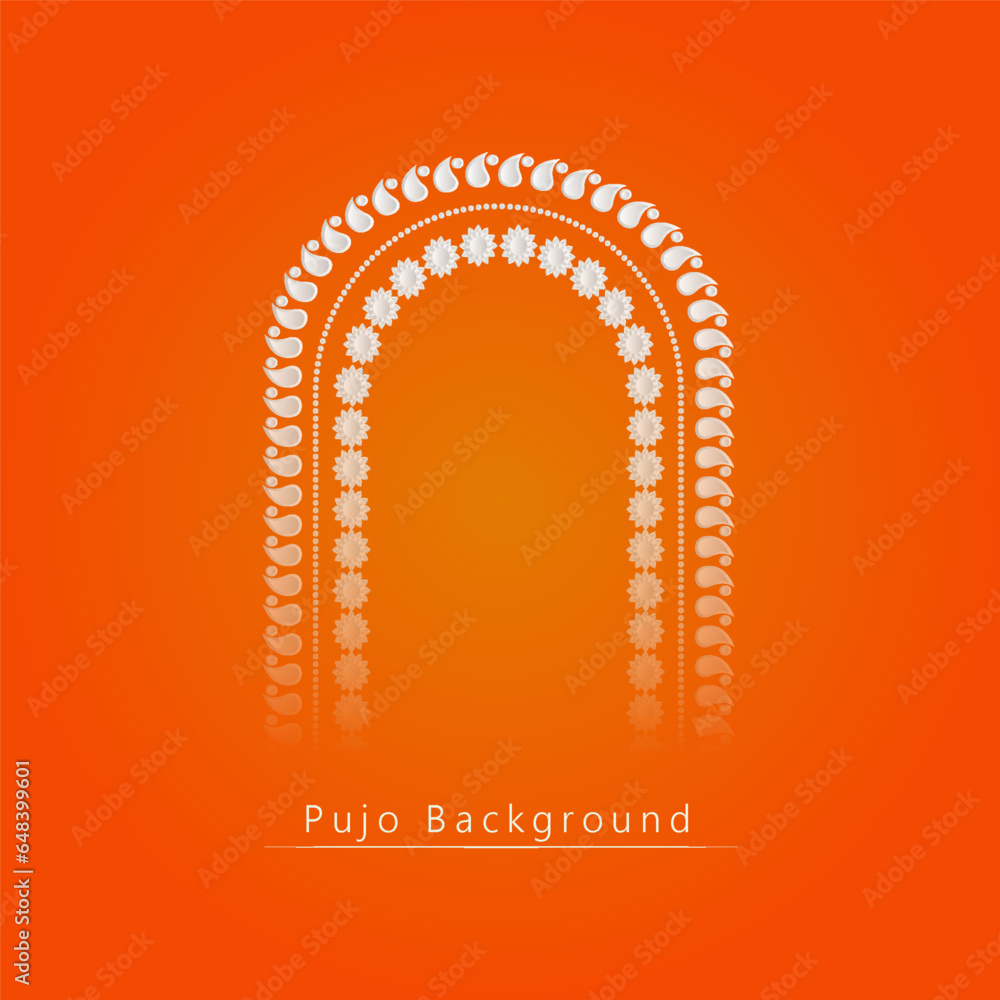 Hindu Festival Durga Puja Border Decorations, Durga Puja Frame, Durga ...