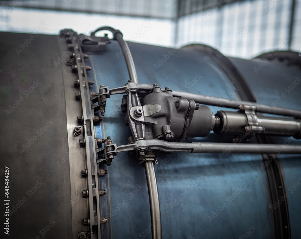 Mechanism of the jet engine Stock Photo | Adobe Stock