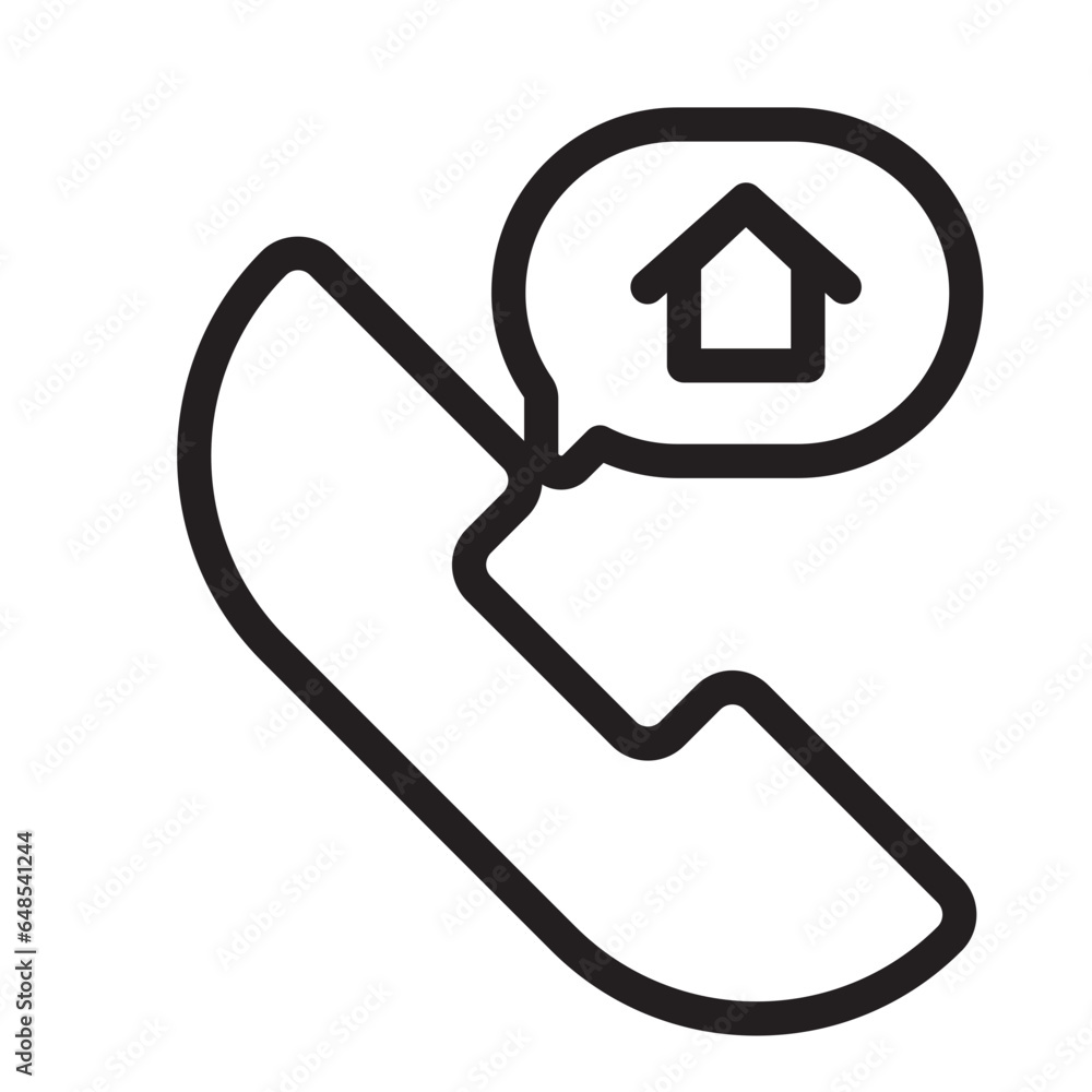 The call icon represents the ability to initiate or receive voice ...