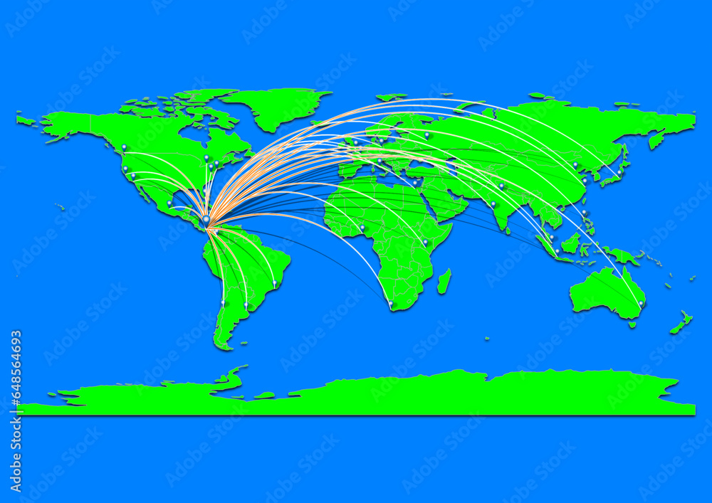Panama City, Panama map - Concept map for Panama City, Panama on World ...