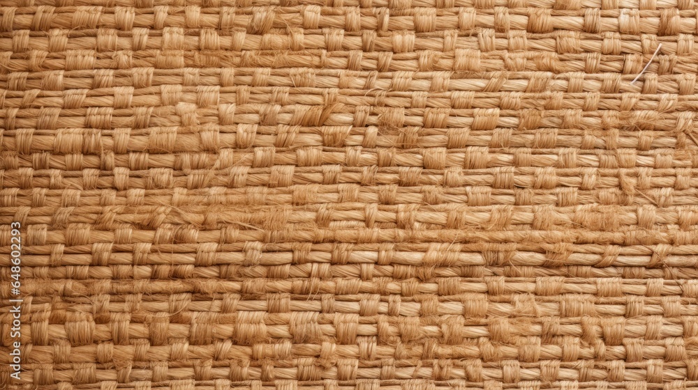 Woven straw mat texture background, presenting a natural, rustic ...
