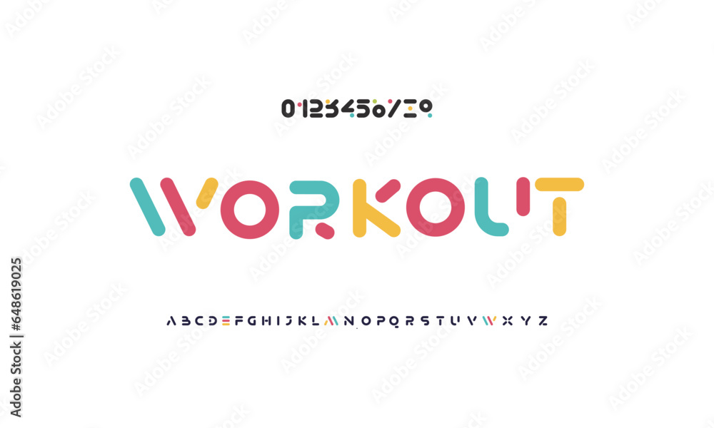 Luxury Minimal Modern Tech Alphabet Letter Fonts. Typography minimal ...