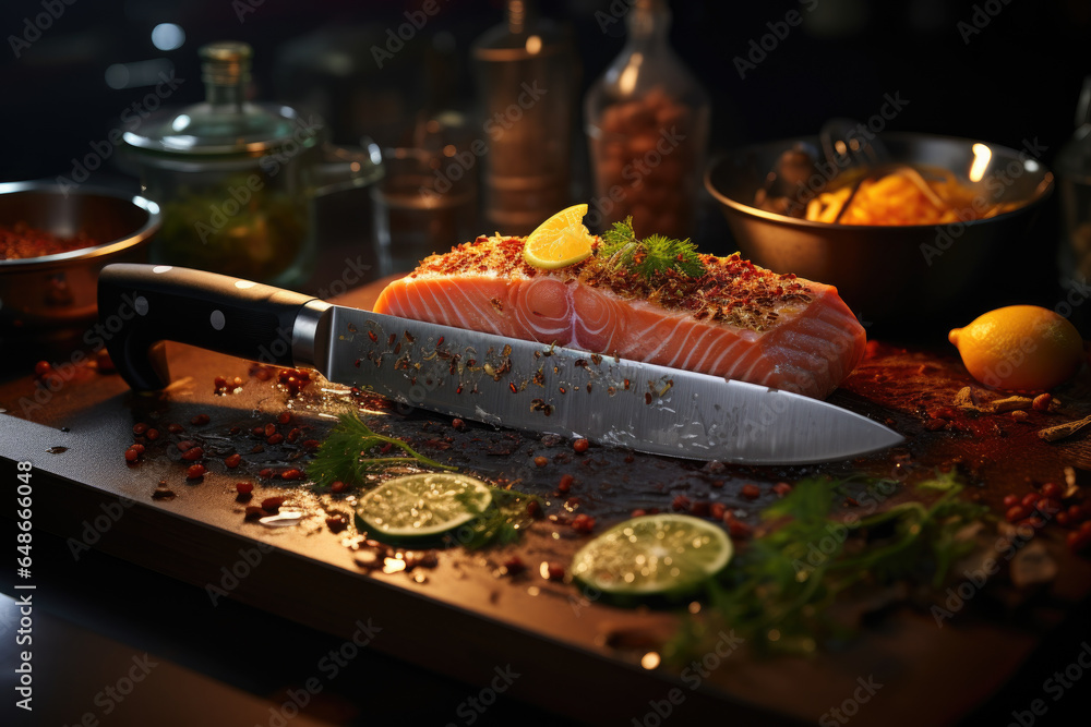 The crisp sound of a knife sharpener revitalizing kitchen blades ...