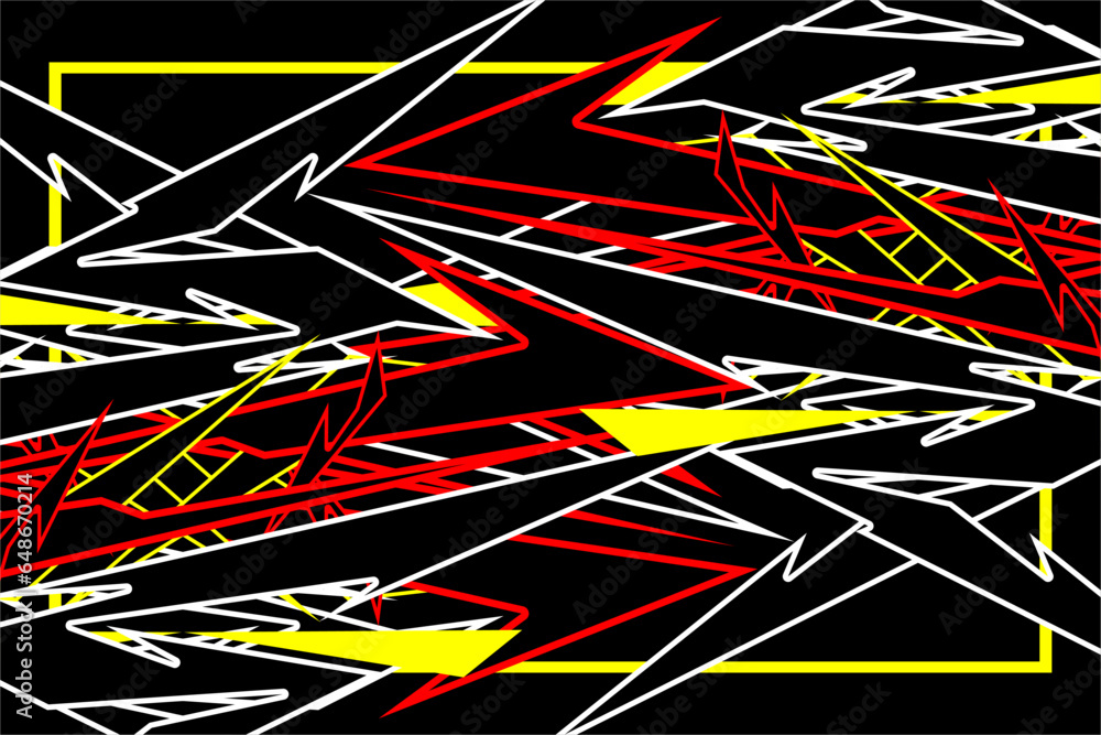 vector abstract racing background design with a unique striped pattern ...