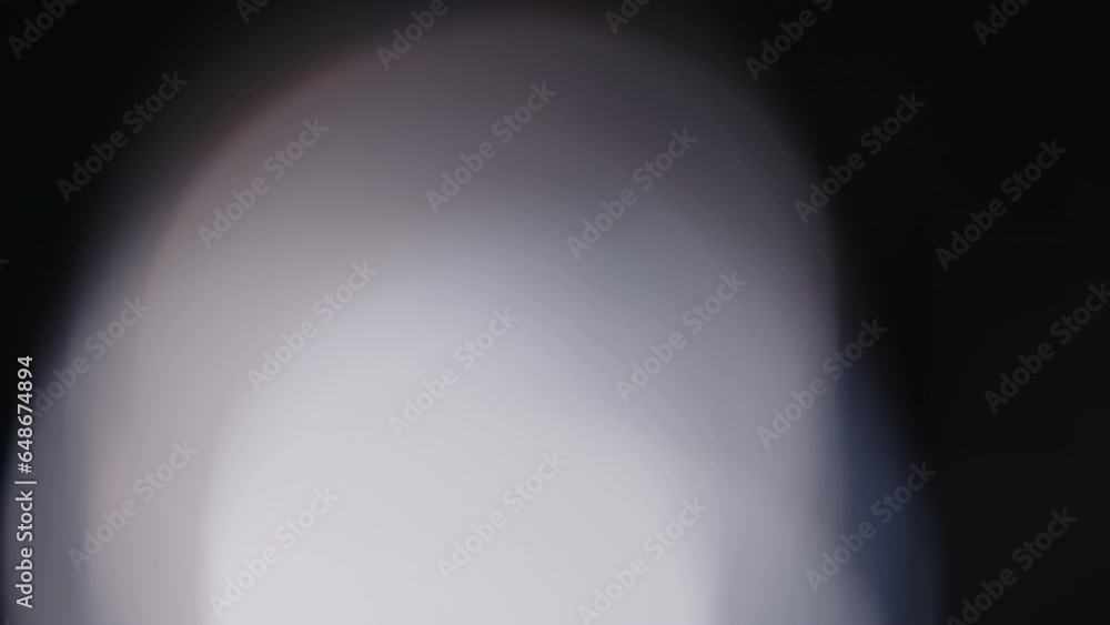 Light Leaks abstract 4K footage. Moving blinking circle lens glow flare ...