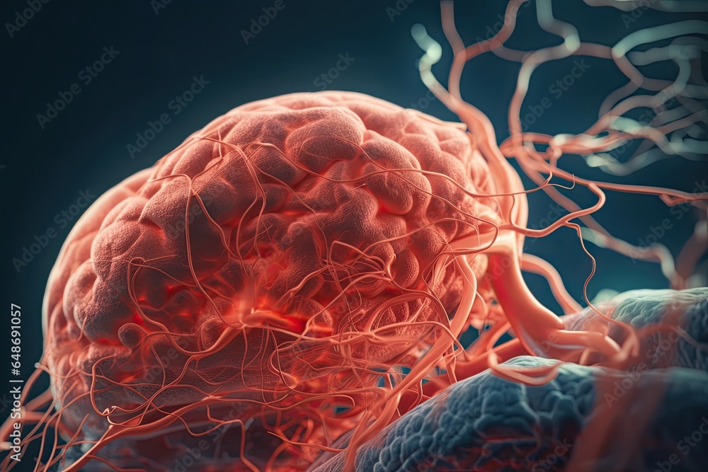 An electron microscope or CT scan provides a microscopic view of the ...