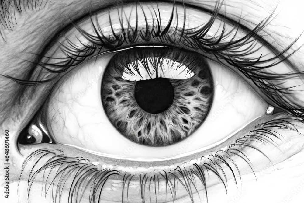 Captivating Eye Drawings: Reflections of Depth, Emotions, and Untold ...