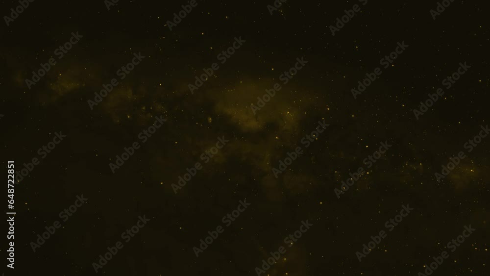 Night sky with starry sky. glowing stargazing star particles animation ...