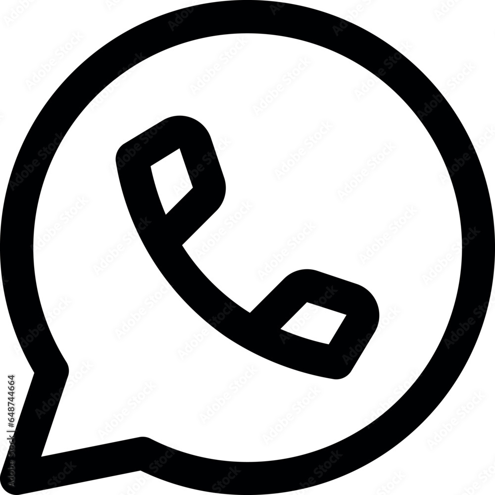 Call icon, Phone symbol, Phone call illustration, Call emblem ...