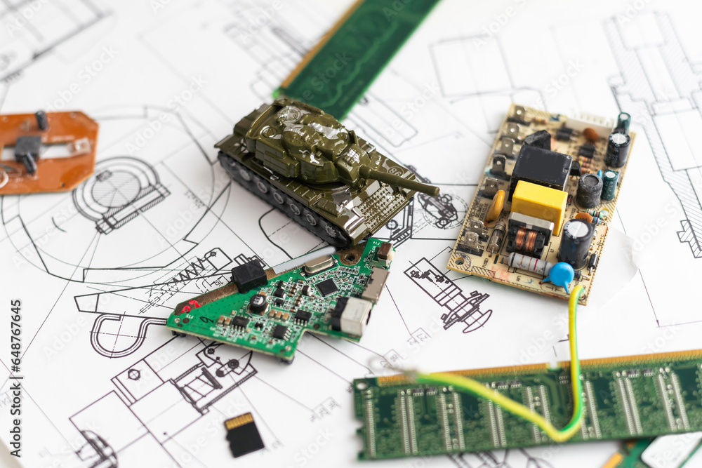 schematic diagram - design of electronic circuit and electronic board ...