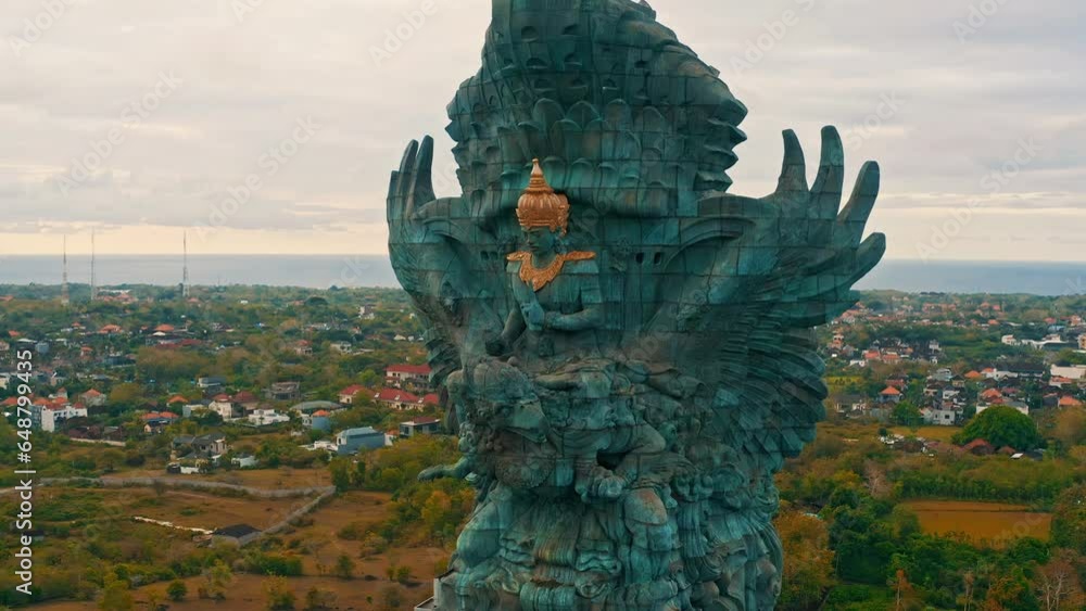 Garuda Wisnu Kencana statue. GWK 122-meter tall statue is one of the ...