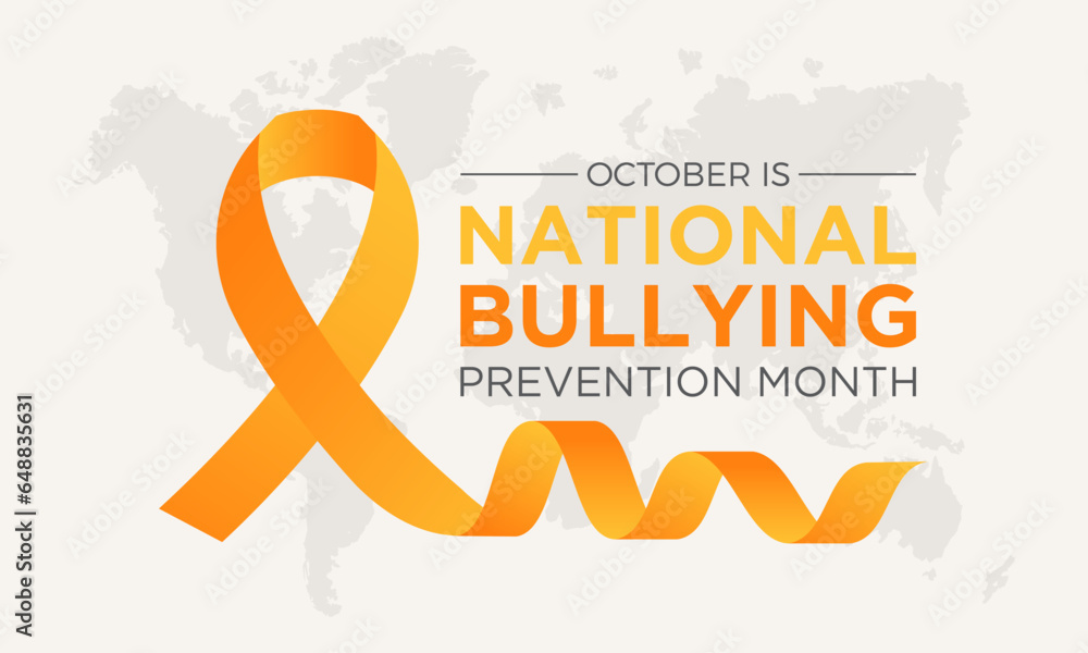 National bullying prevention month is observed every year in october. October is national bully ...