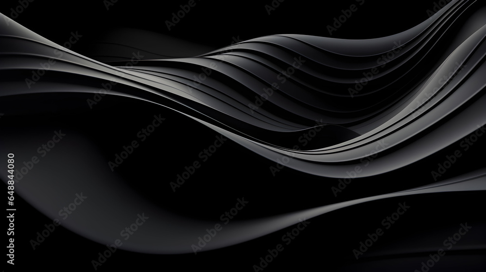 Enthralling 3D black background that dives deep into the realm of ... Enthralling 3D black background that dives deep into the realm of ...