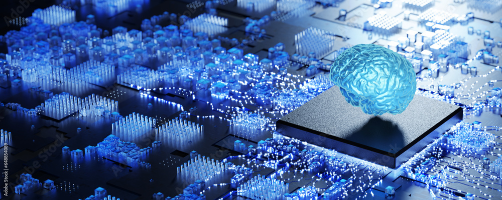 Microprocessor with artificial intelligence. Training an artificial neural network. Artificial ...