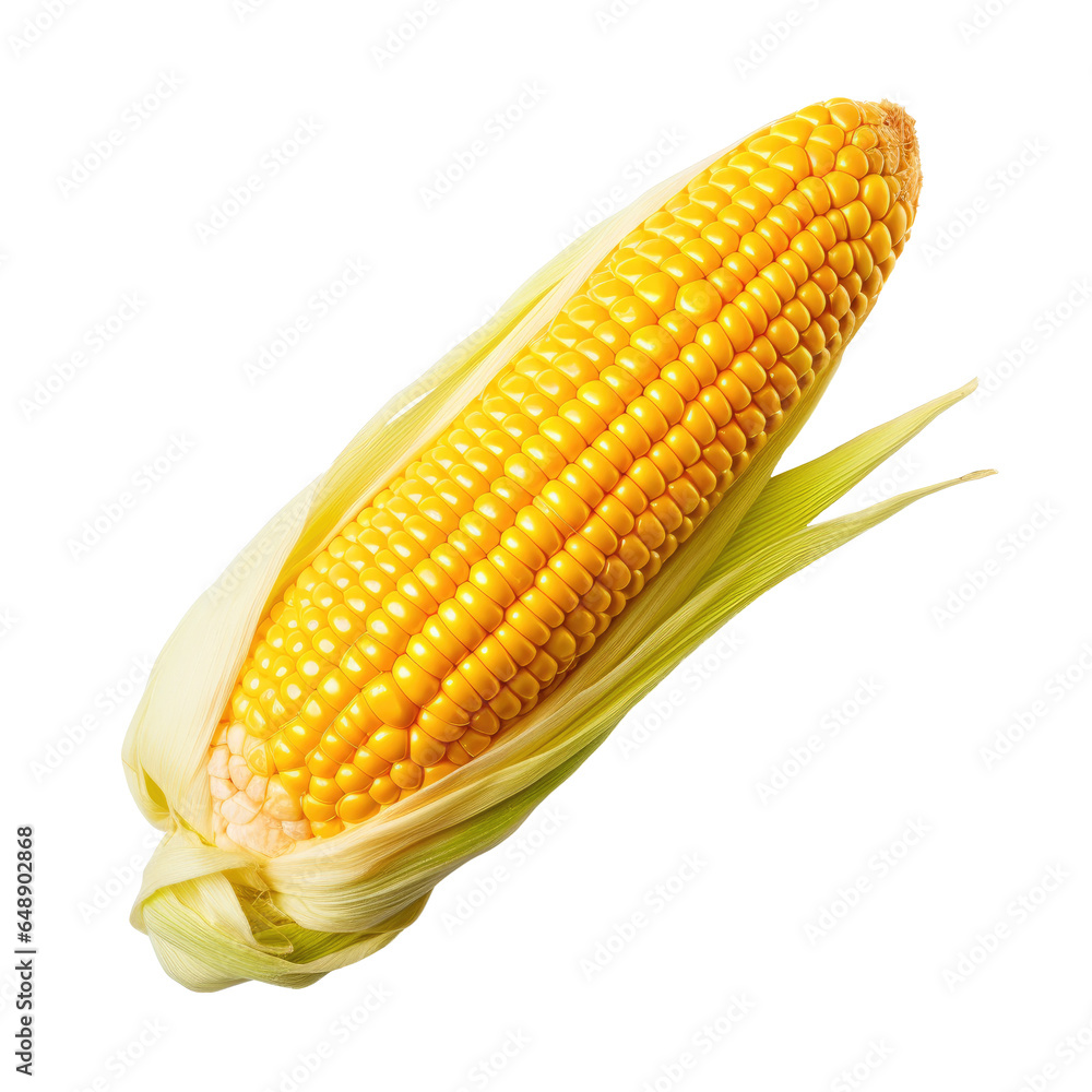 Corn isolated on transparent background cutout png. Perfect for food ...