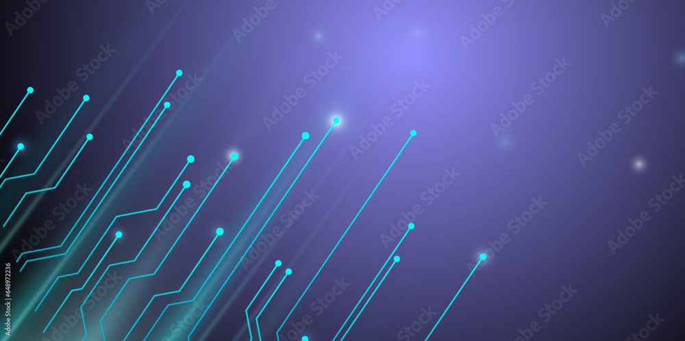 technology background and bit hacker network and vector picture, binary ...