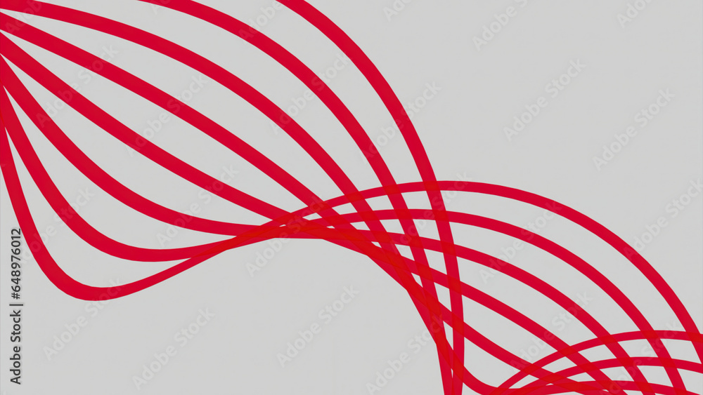 Moving swirling structure of curved lines. Design. Simple abstract ...