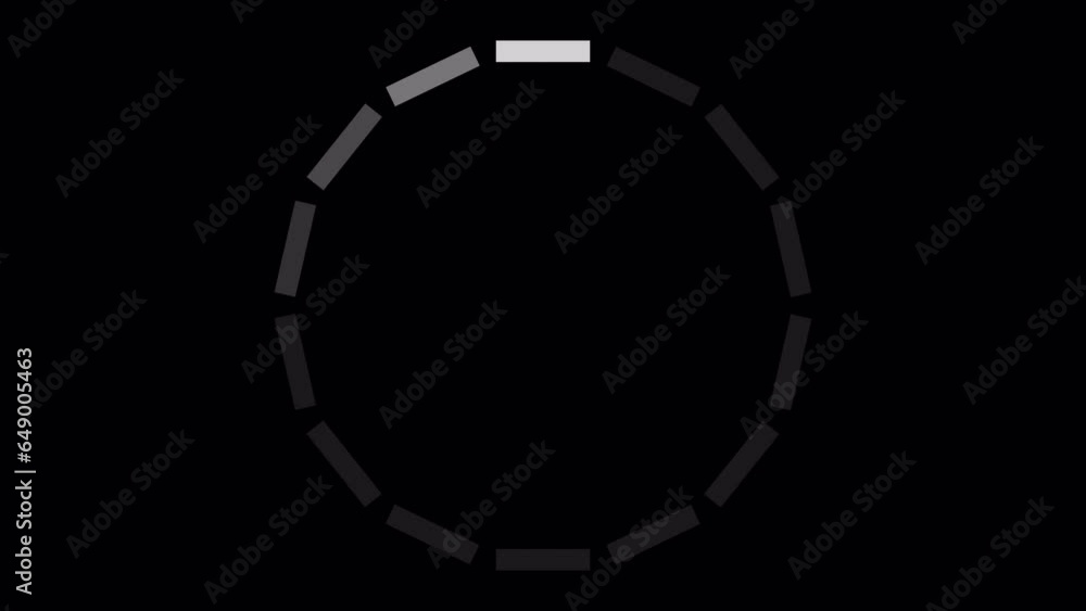 Vídeo do Stock: Loading Circle, Video. Loading Animation Icon on ...