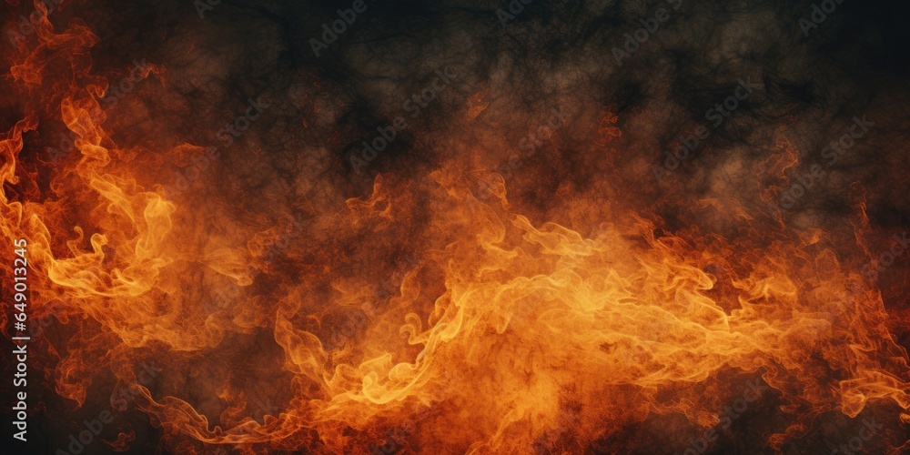 Grunge fire textures background, Grunge wall with blazing fire, LAVA ...