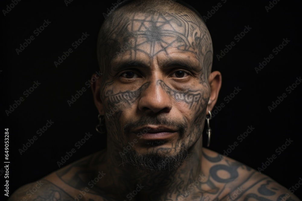 A former prisoner turned activist uses his deeply etched facial scars ...