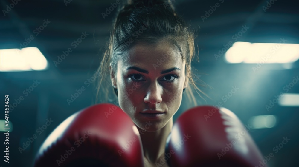 A professional female athlete fighting against the gender ...