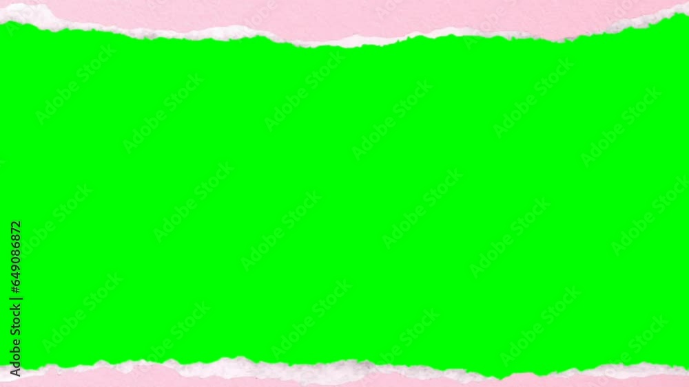 White Ripping Torn Paper opening Background/ 4k animation of a white ...