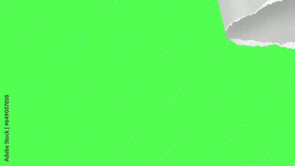 White Ripping Torn Paper opening Background/ 4k animation of a white ...
