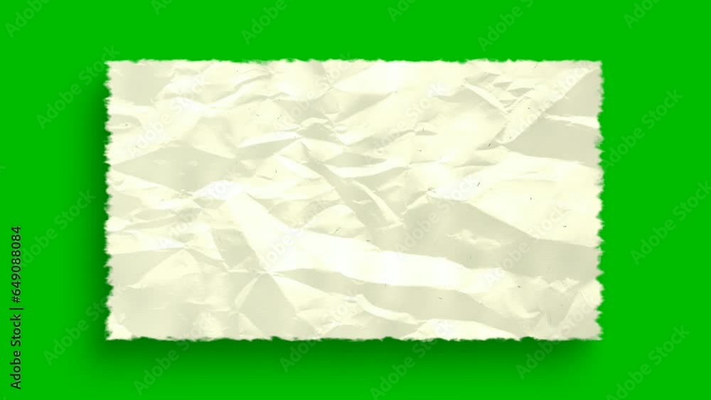 White Ripping Torn Paper opening Background/ 4k animation of a white ...