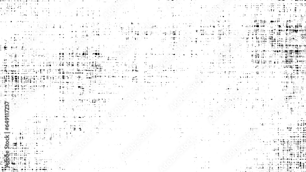 Distressed uneven grunge texture overlay. black and white texture of an ...