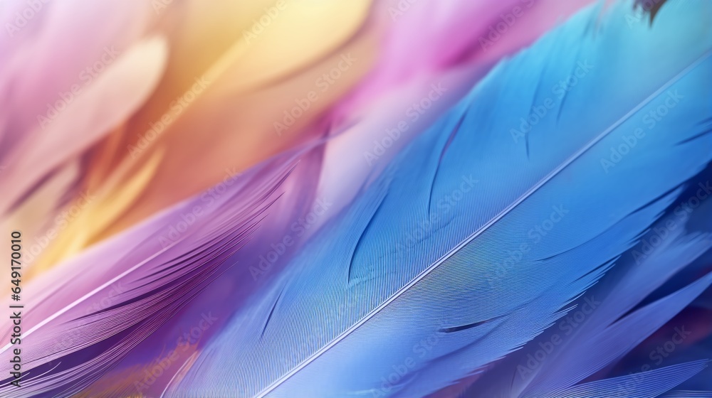 Feather Background, Feather PPT Background Stock Illustration | Adobe Stock