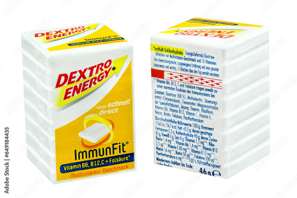 Traubenzucker Dextro Energy Immunfit mit Vitaminen und Folsäure ...