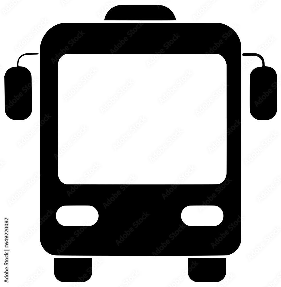 transportation icon driver logo bus background driving illustration ...