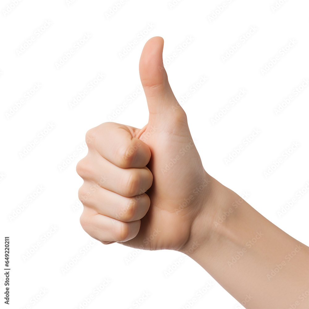 Hand salute, transparent background, isolated image, generative AI ...