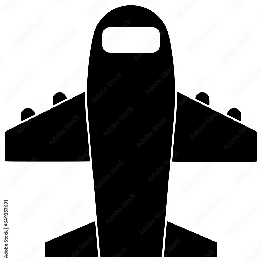 army icon plane logo airplane background military illustration fighter ...