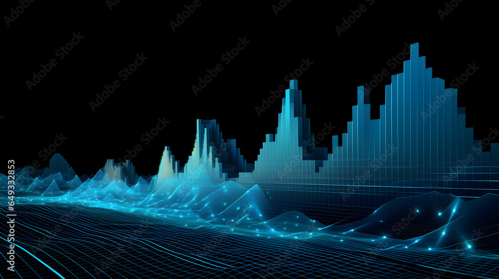 Future Tech Trends in 3D Graph: Synthewave Business and Cyber ...