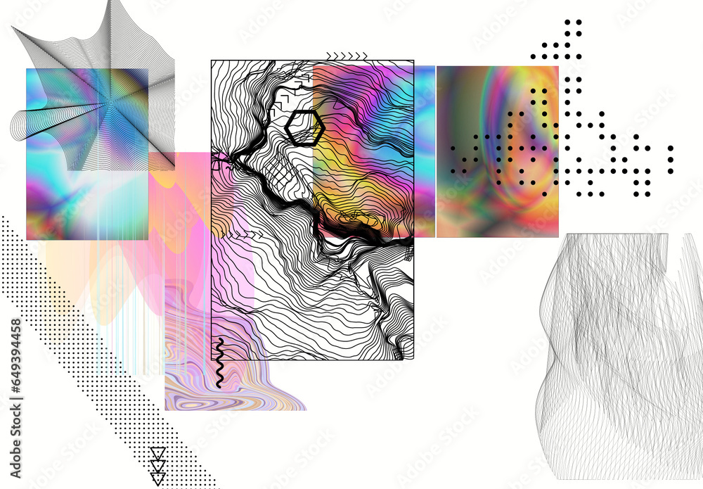 Modern Gothic Design Elements Illustration Set Stock Template | Adobe Stock